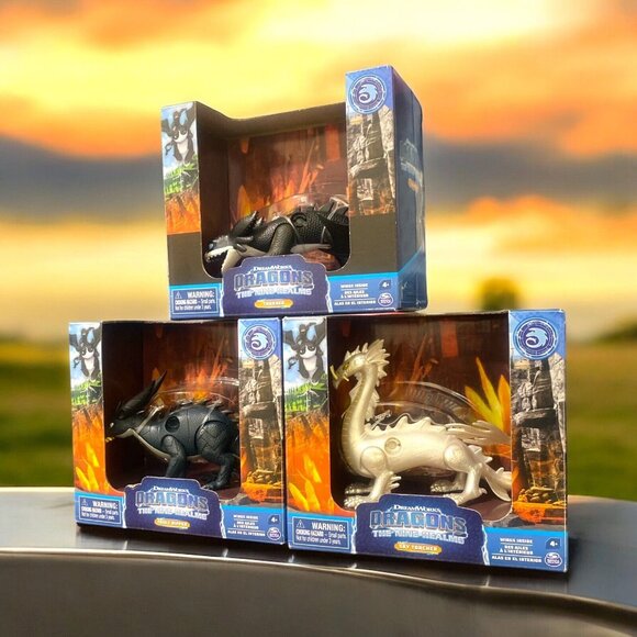 Spin Master | Toys | Dreamworks Spin Master Dragons Nine Realms Thunder ...